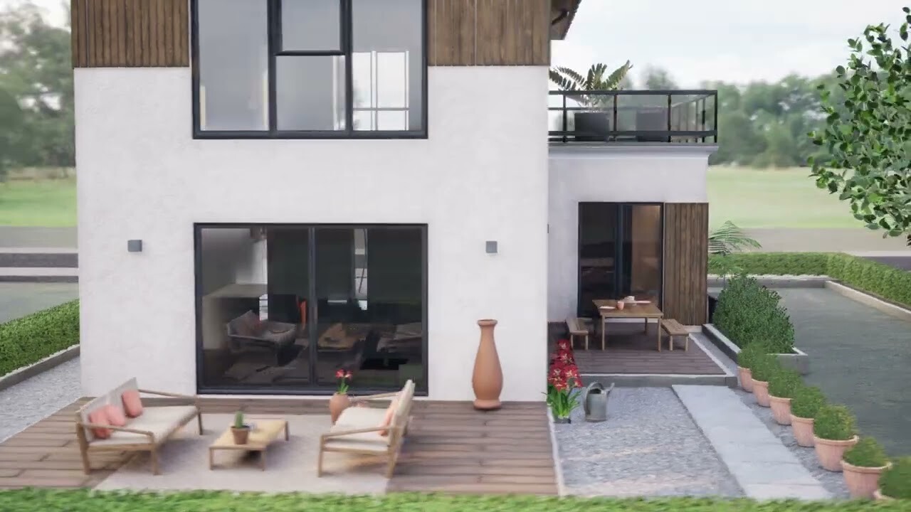 ArtStation - Outside and Inside house