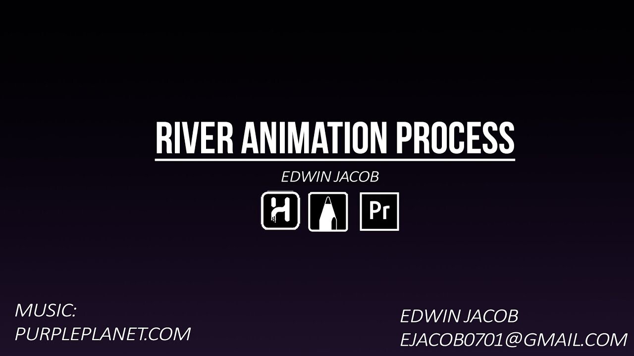 ArtStation - River Animation Process