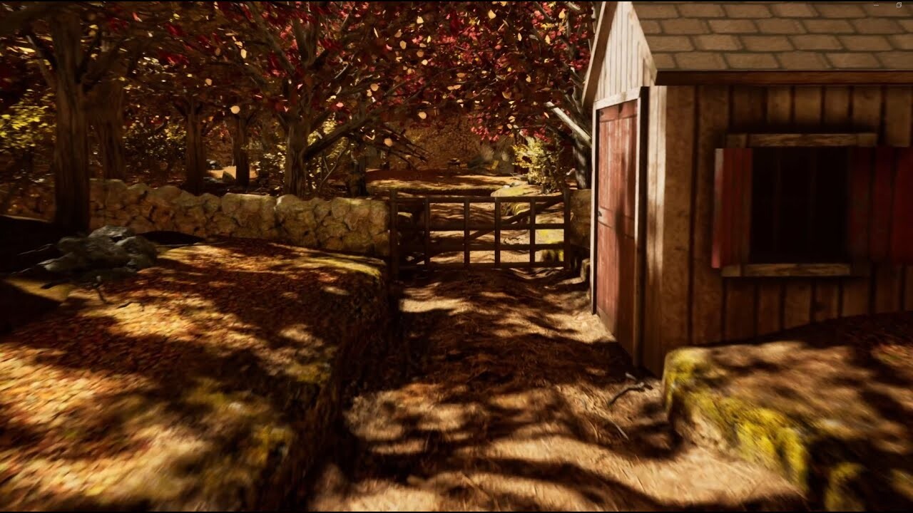 ArtStation - La chalet dans les bois de Miu Maya