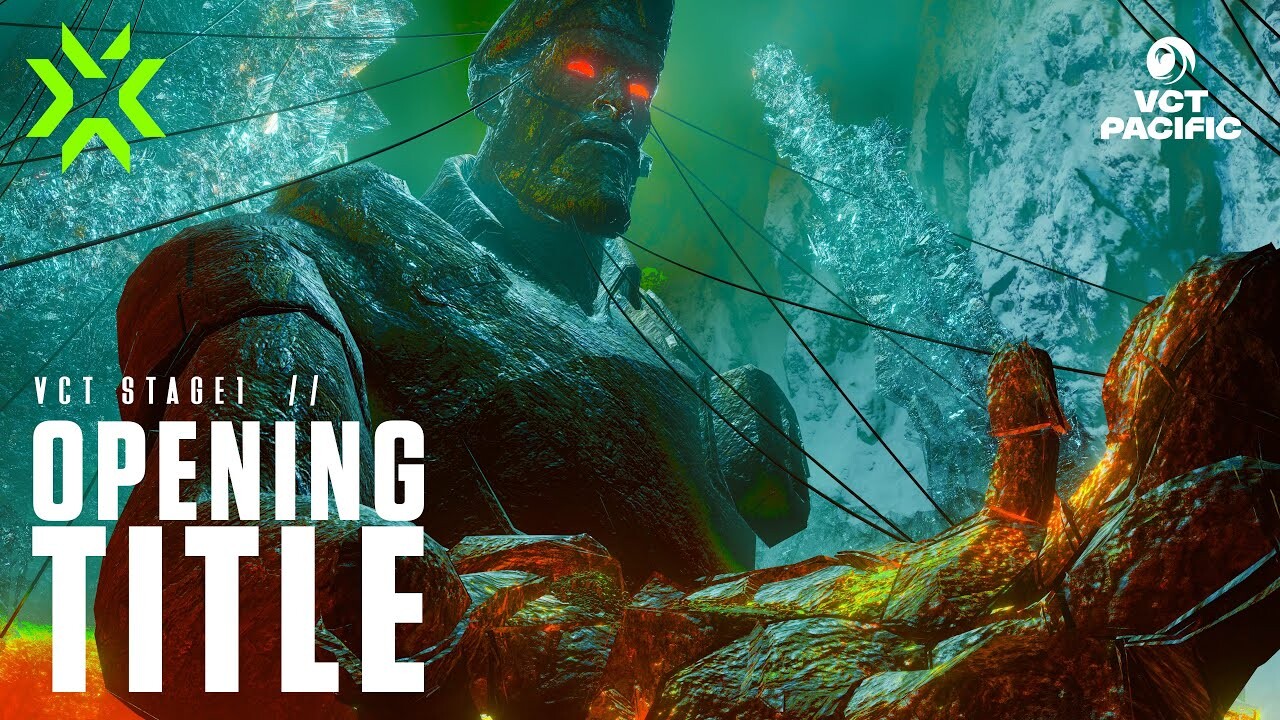 ArtStation - VCT Pacific Stage1 : Open title
