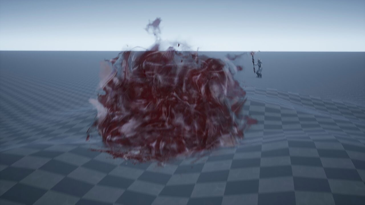 ArtStation - UE | Blood Projectile Spell VFX [4K]