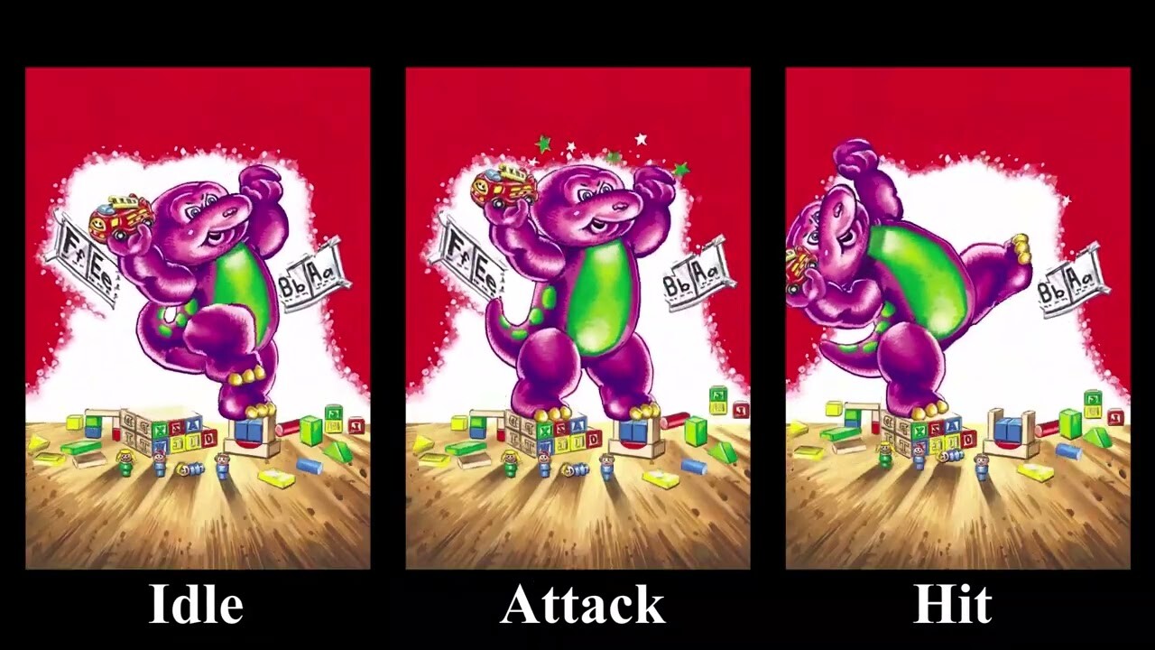 ArtStation - Garbage Pail Kids – Spine & 2D Animation Showreel🎬