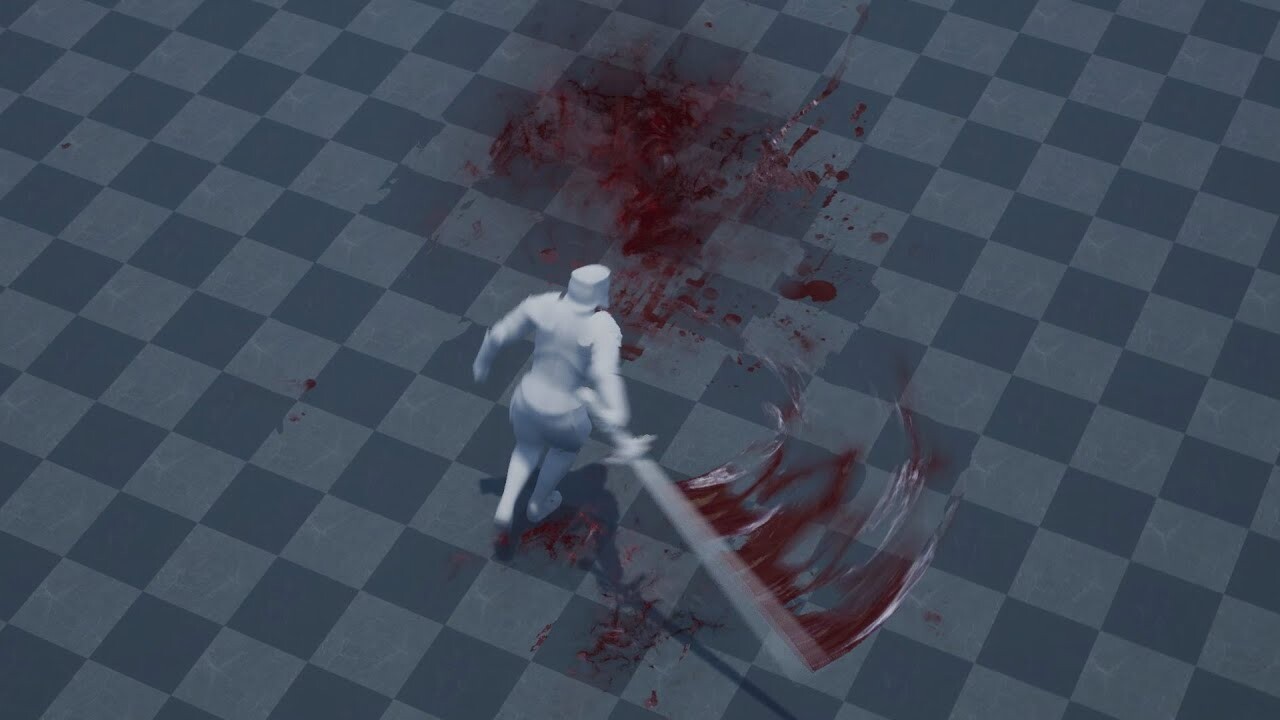 ArtStation - UE | Blood Sword Spell VFX [4K]