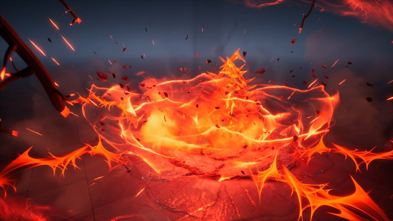 ArtStation - Rose Assassin VFX | Unreal Engine 5