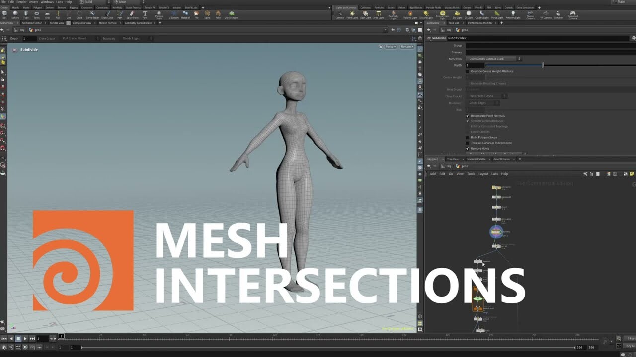 ArtStation - Mesh Intersections Tool
