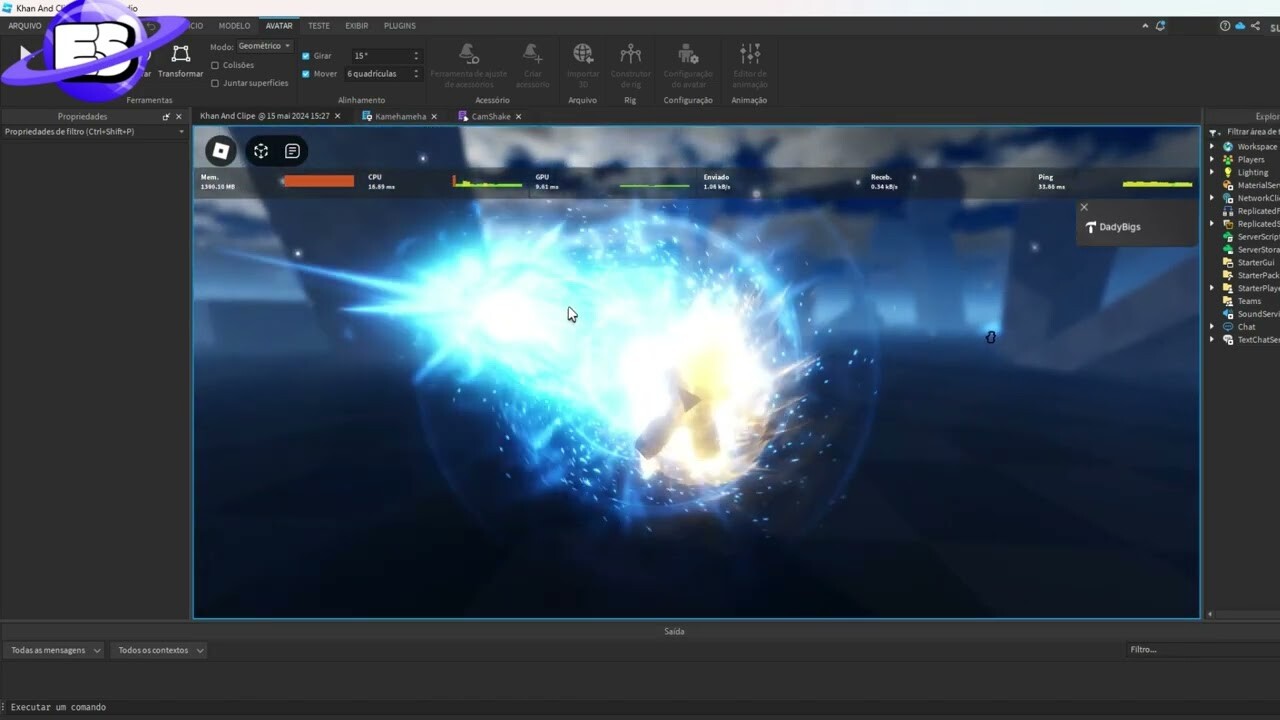 ArtStation - Roblox Kamehameha Script Showcase DBZ [COMMISSIONS OPEN]