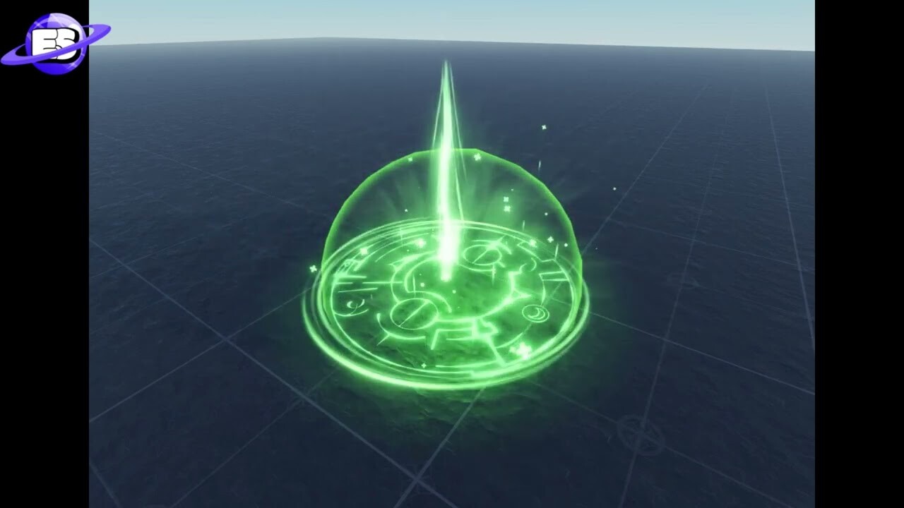 ArtStation - Roblox Green Spinning Magic Aura VFX Showcase [COMMISSIONS OPEN]