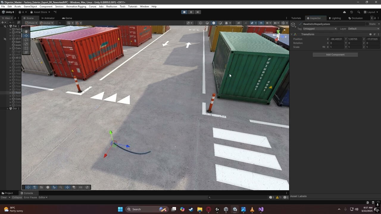 Sai karthick - Advanced XR Rope Interaction System – Physics-Driven with Line Renderers