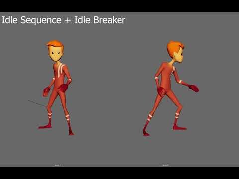 ArtStation - Idle Sequence + idle Breaker