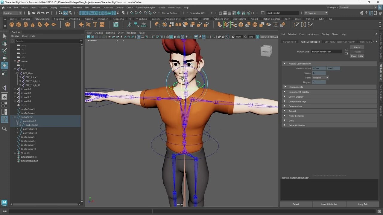 ArtStation - Character Rigging Assignment