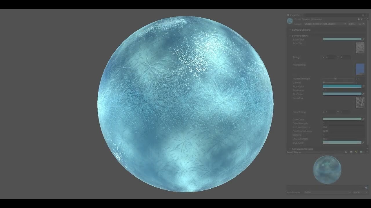 ArtStation - Frost Shader in Unity URP | Realistic Ice & Frost Effects with Shader Graph