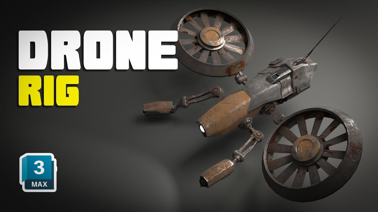 ArtStation - Drone Rig