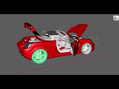 ArtStation - Car rigging in maya