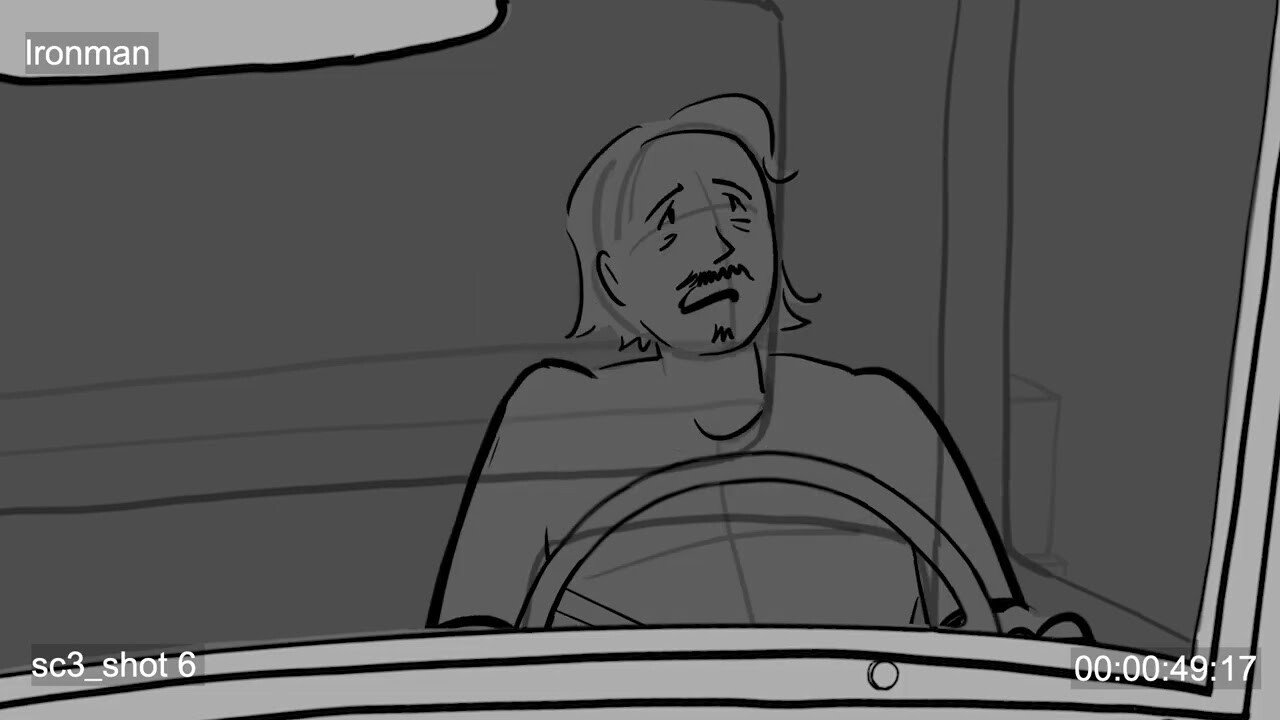 ArtStation - Chase scene animatic