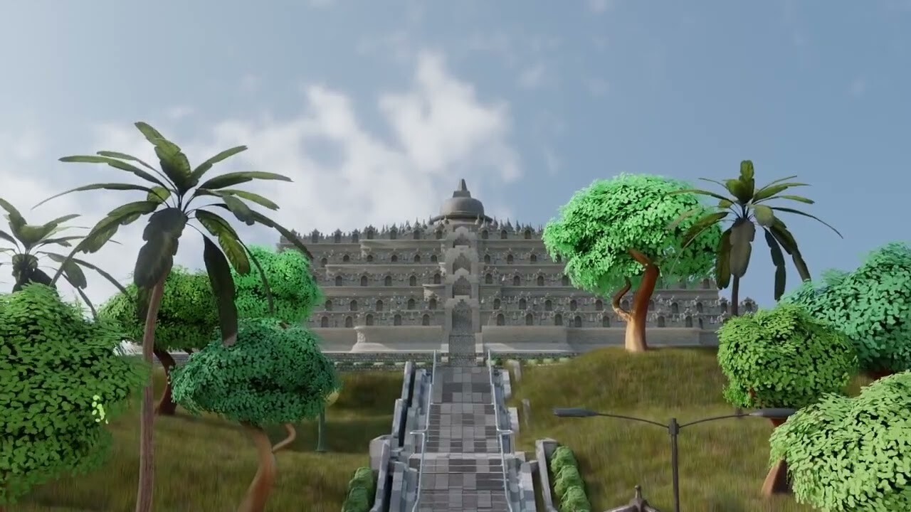 ArtStation - Candi Borobudur 3D