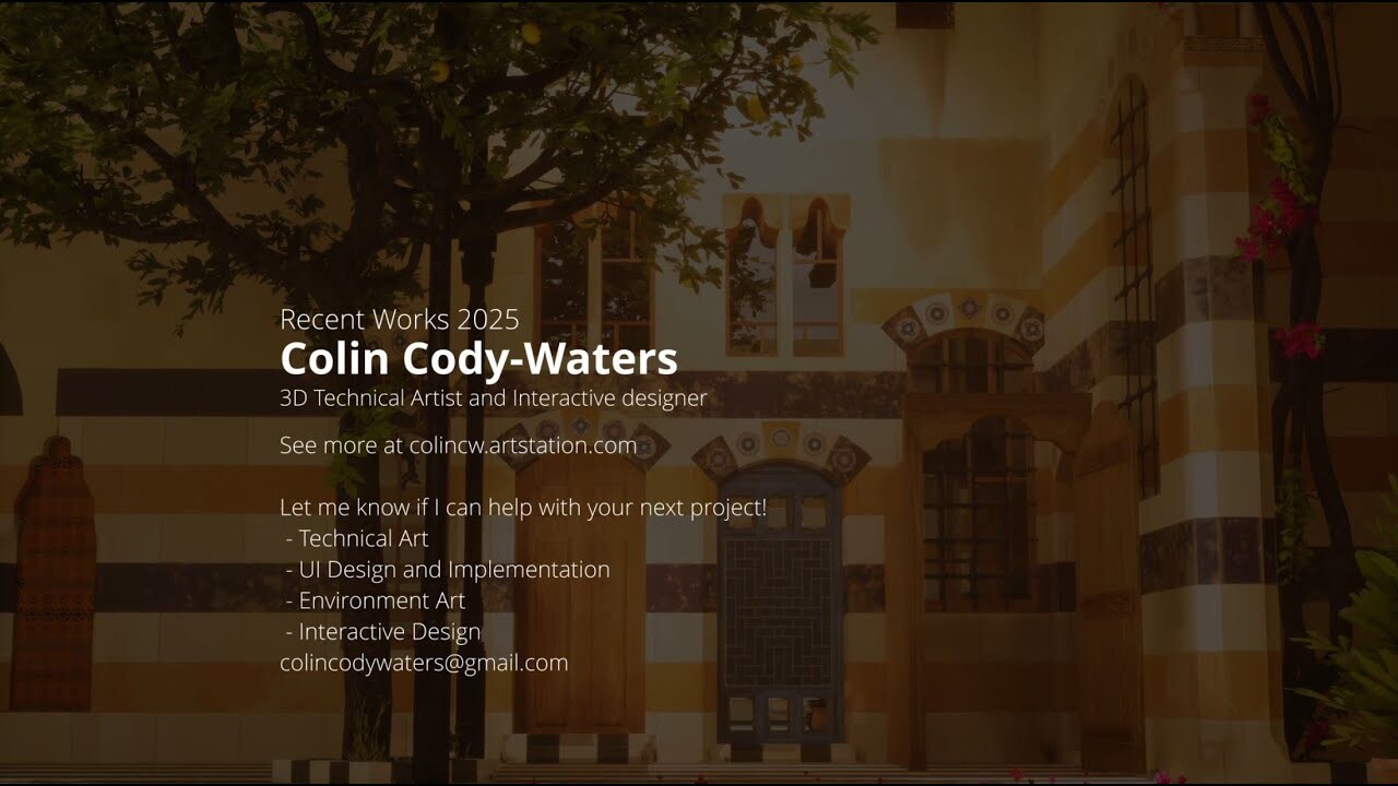 Colin Cody-Waters - 2025 Demo Reel