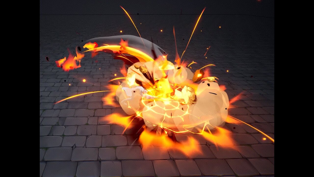 ArtStation - Flame trail