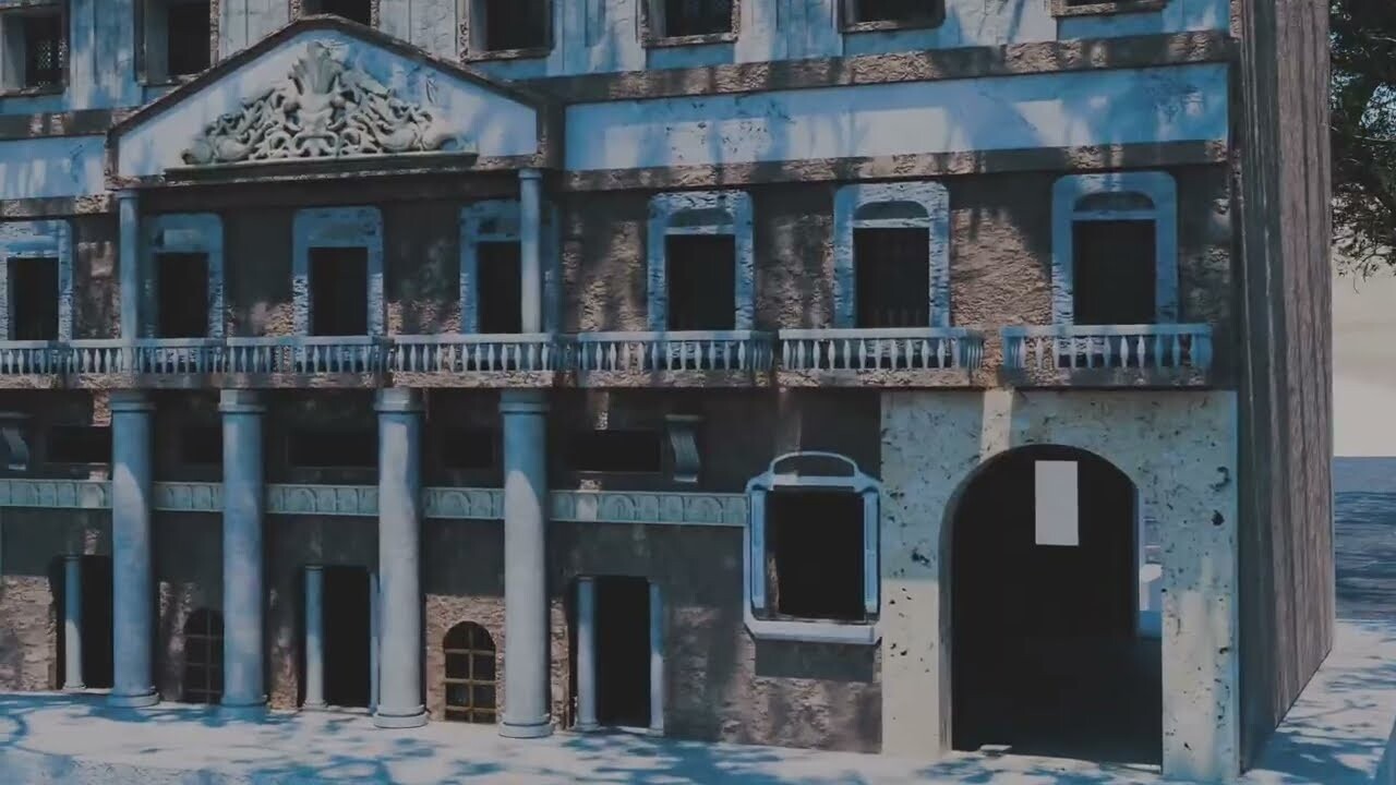 ArtStation - Animation of an architectural monument