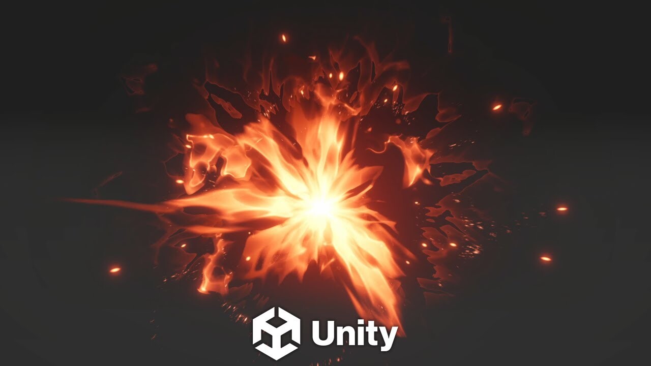 ArtStation - Unity Flame burst VFX