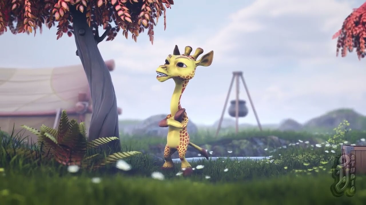 ArtStation - Stylized character animation test in Unreal engine.
