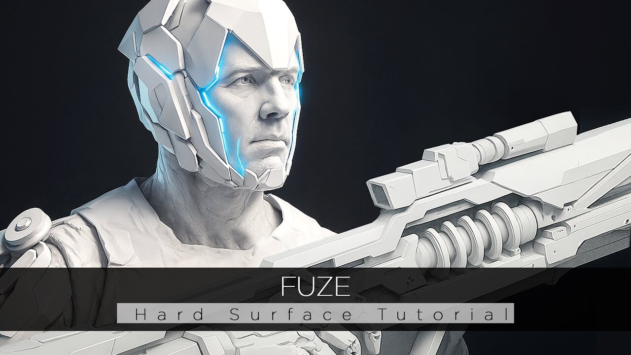 ArtStation - FUZE: Complete Hard Surface Workflow Tutorial in Maya