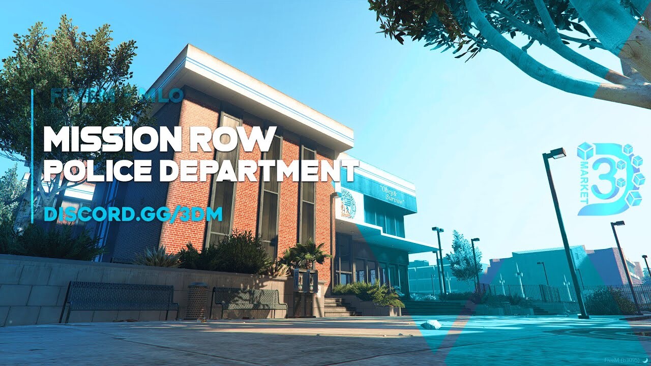 ArtStation - GTA 5 MLO | Mission Row Police Department