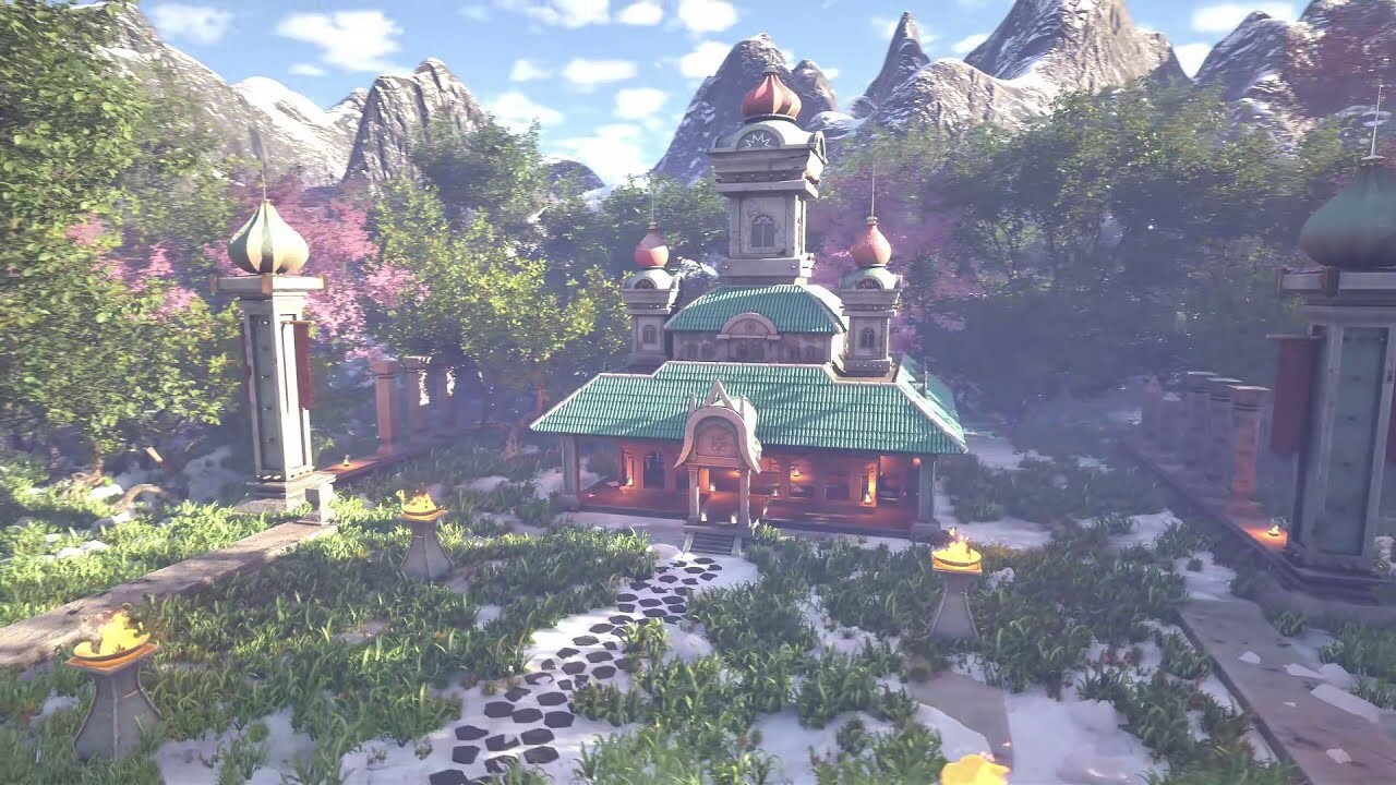 ArtStation - Cinematic Temple Environment Design