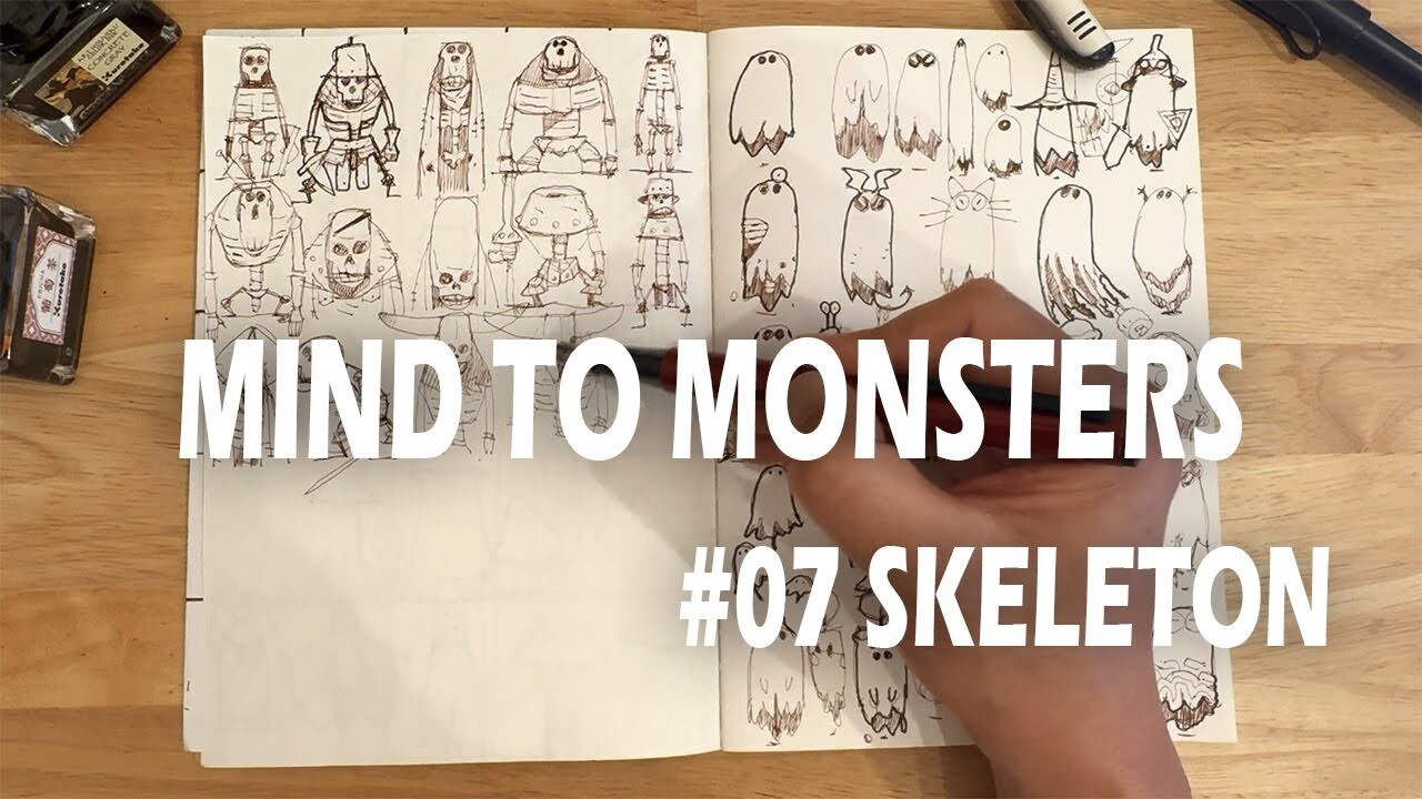 ArtStation - 【MIND TO MONSTERS】Skeleton