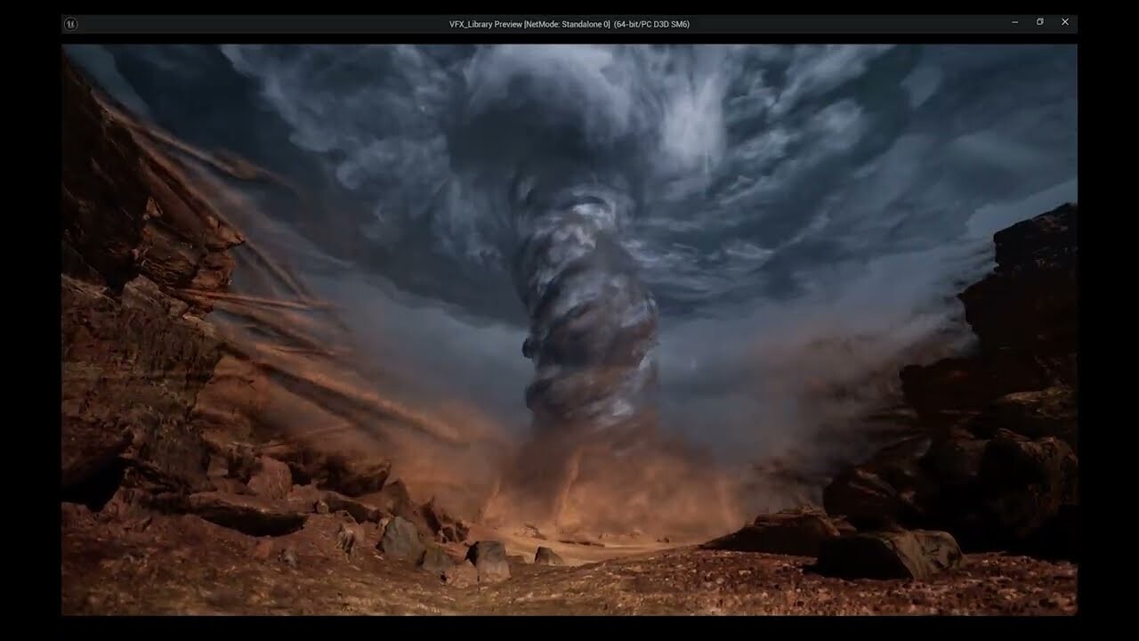 ArtStation - Tornado Storm - VFX Showcase