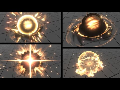 ArtStation - unity vfx pack ：Energy ball explosion