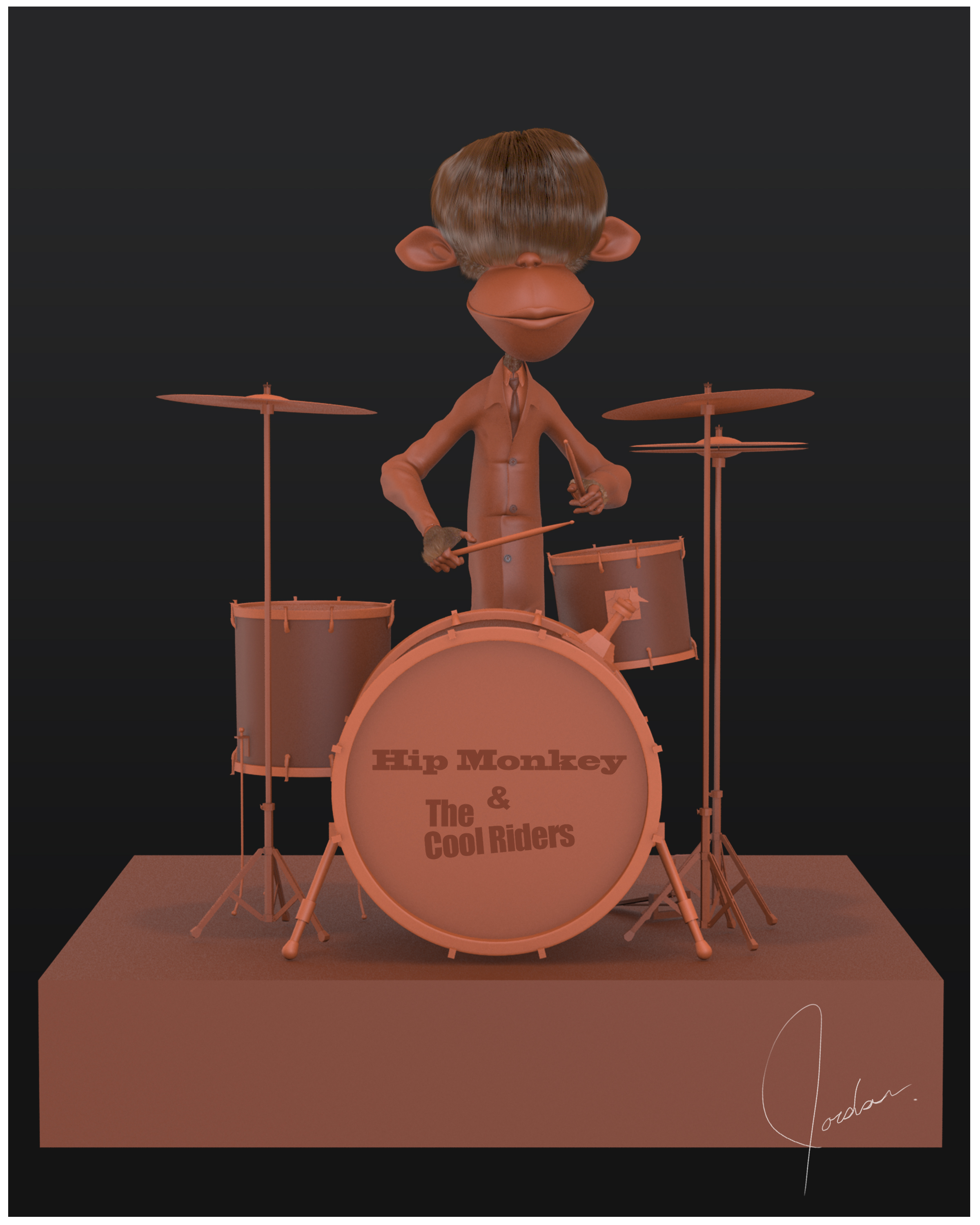 Luke Jordan - 3D Art Work