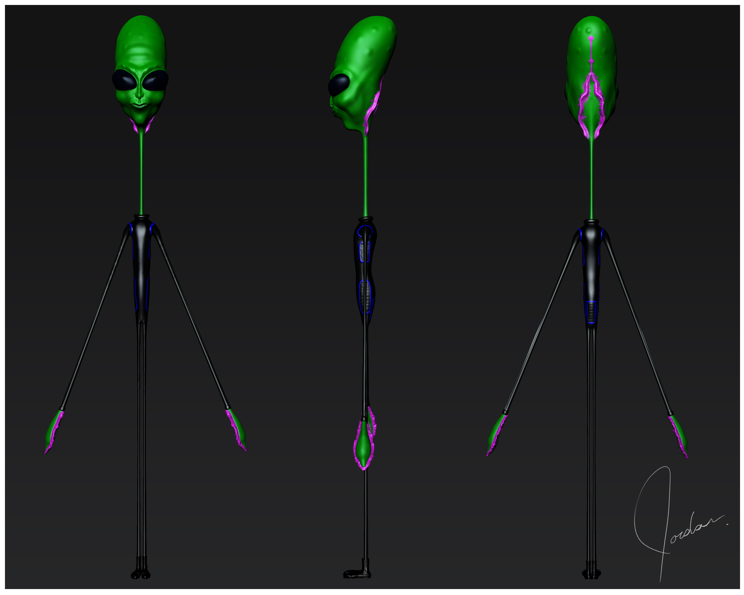 Luke Jordan - 3D Art Work