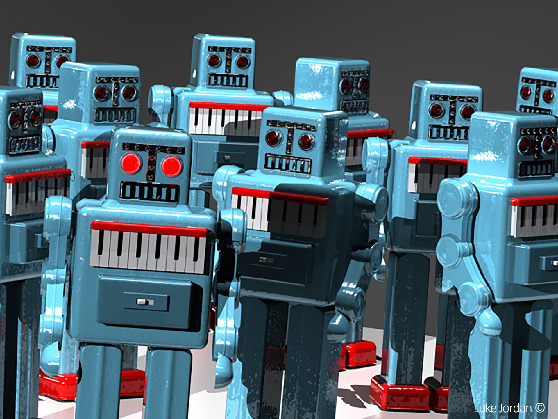 Luke Jordan - 3D Art Work