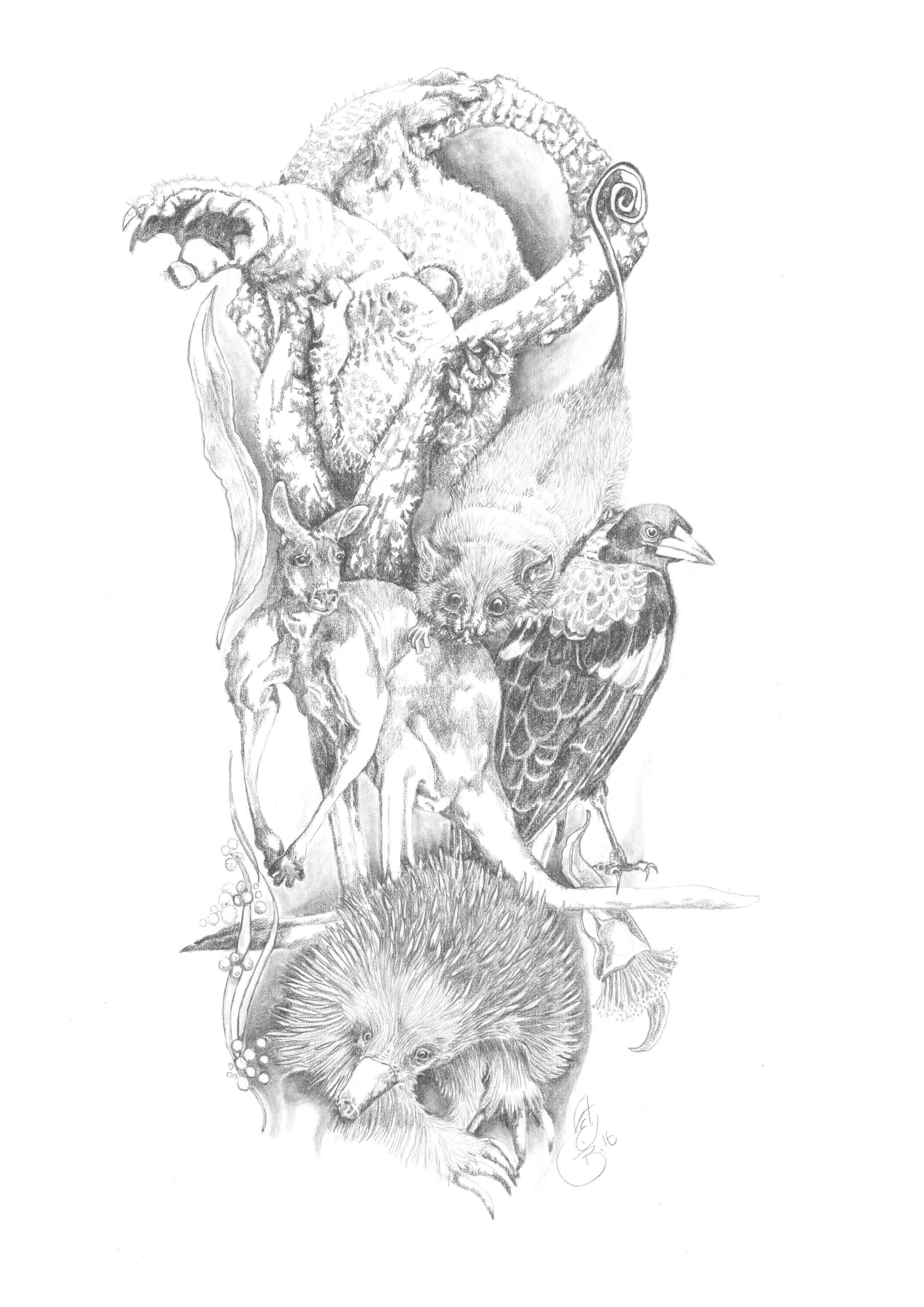 anne bateman - Tattoo design personal work