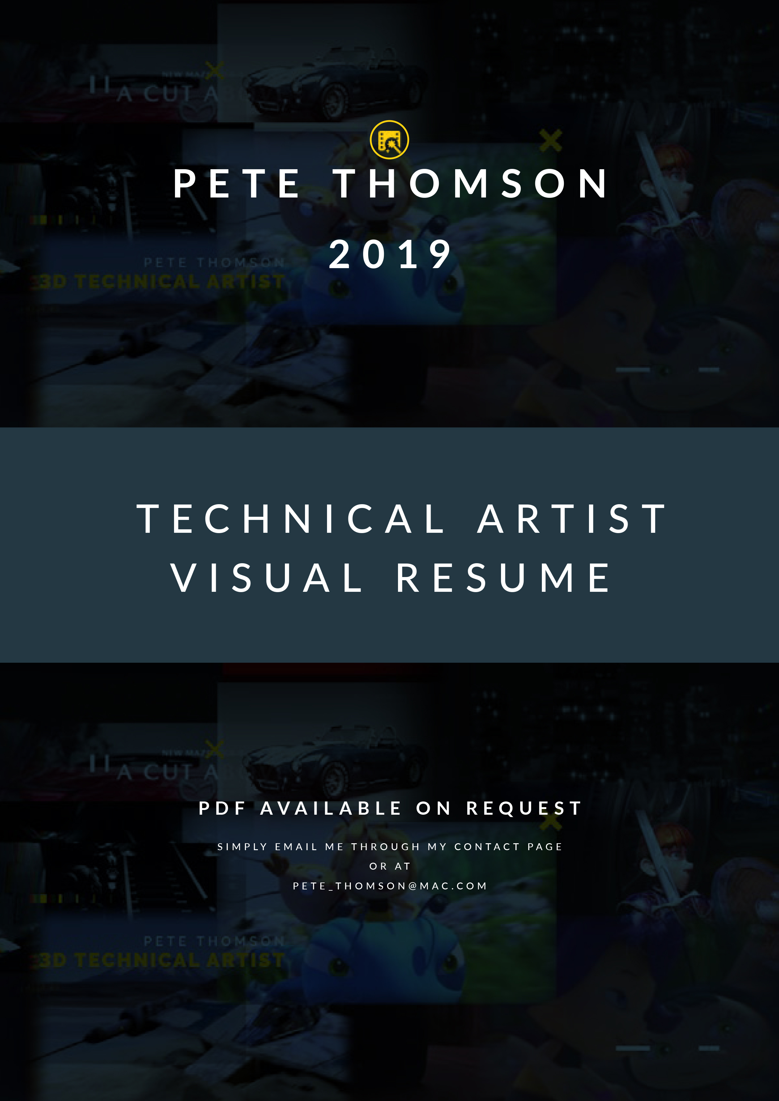 Pete Thomson 3D Technical Artist - Resume