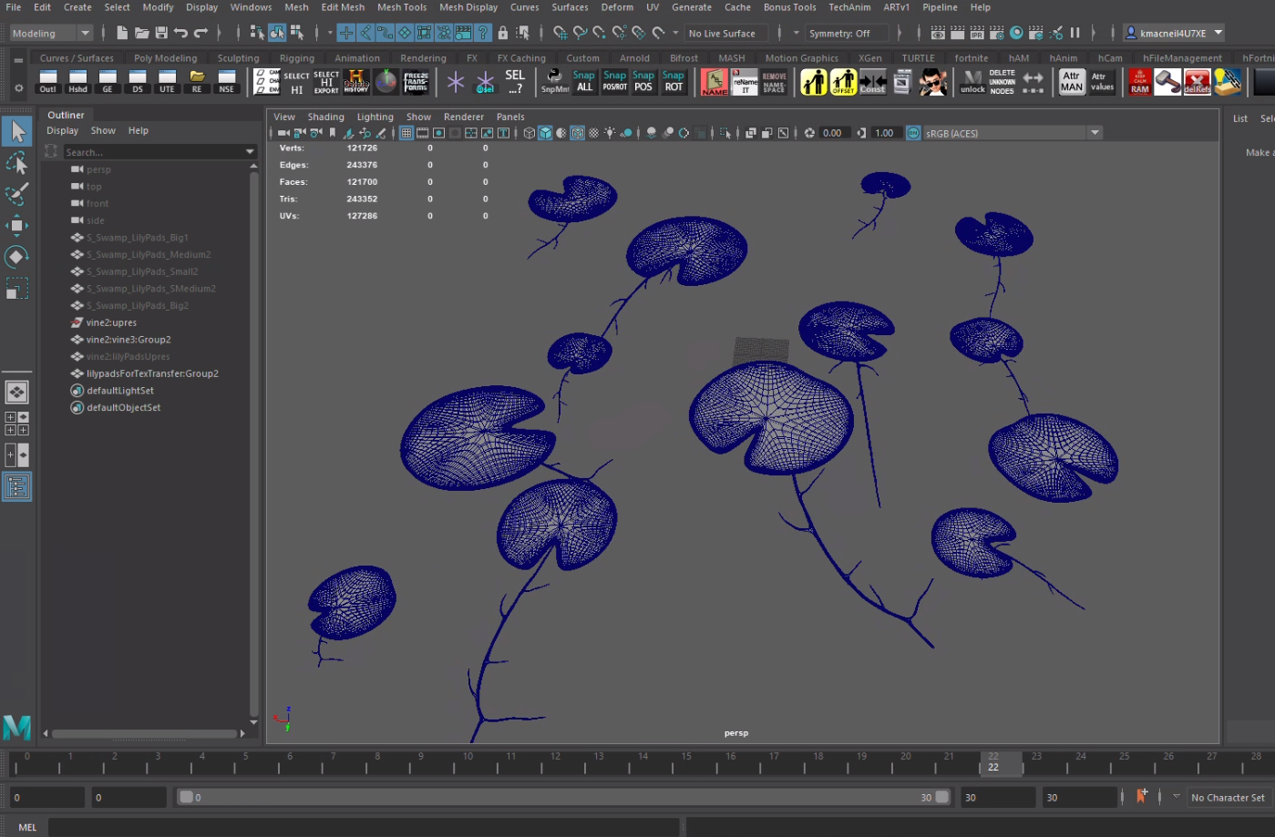 3D Environment Artist, Kimberly MacNeil - Fortnite: Princess Fishsticks