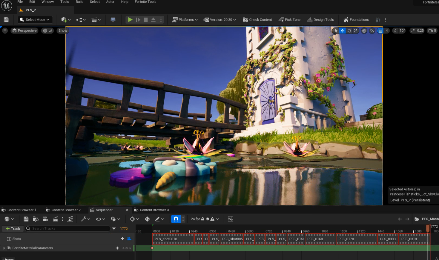 3D Environment Artist, Kimberly MacNeil - Fortnite: Princess Fishsticks