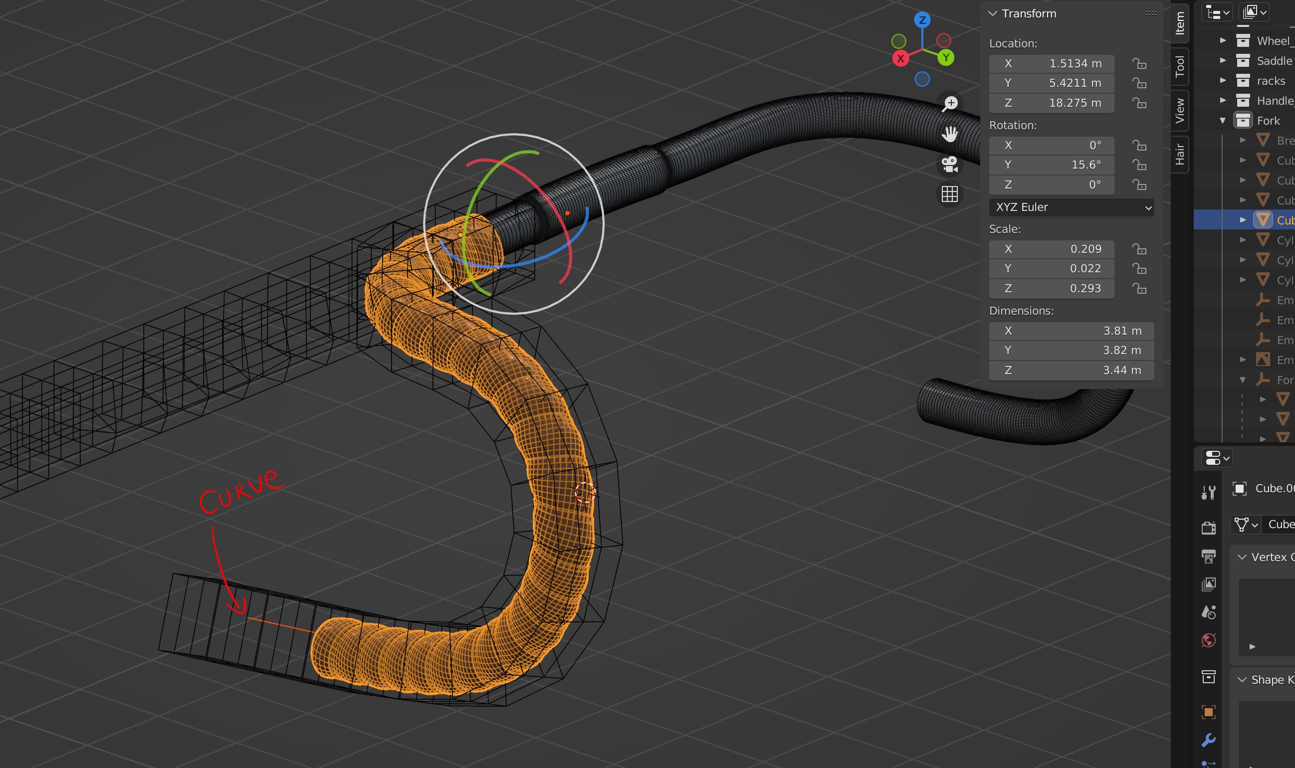 Nick Sinclair - Bike Modelling In blender examples