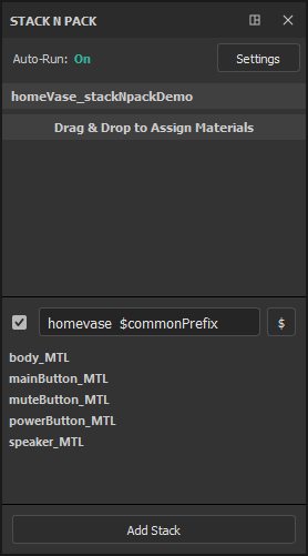 Phillip Jenné - Stack N Pack - Painter Plugin User Guide