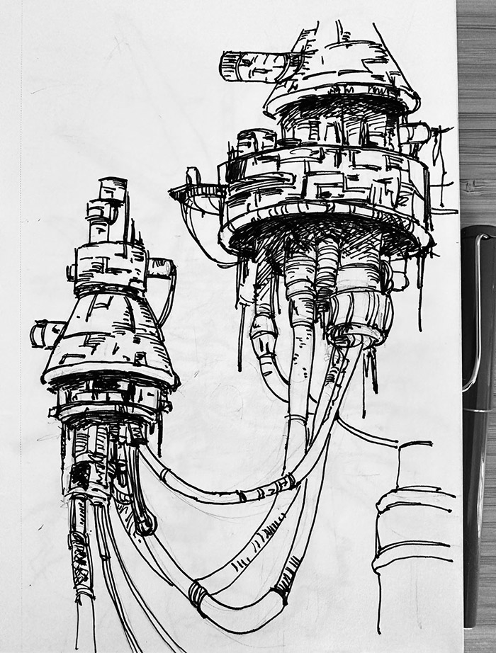 Natalie LIU - Fantasy Sketches