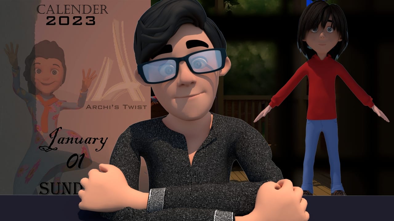 Taposh Kumer Saha - A Short Glimpse of some of my 3D Characters