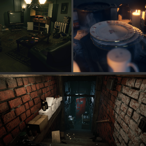 ArtStation - Horror Living Room - Asset Pack UE4/UE5 | Game Assets
