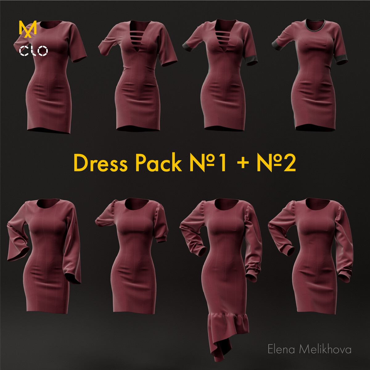 ArtStation - Dress Bundle