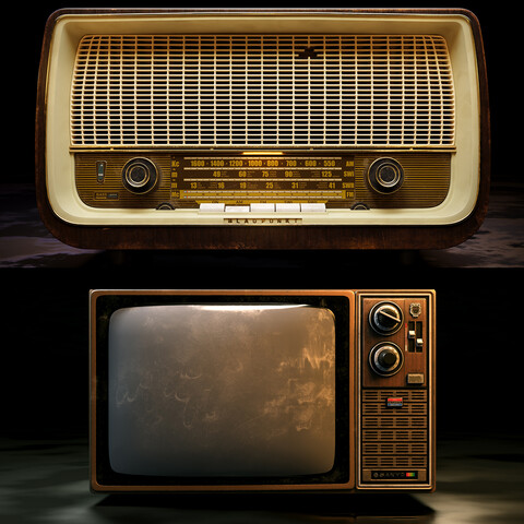 ArtStation - Radio and TV