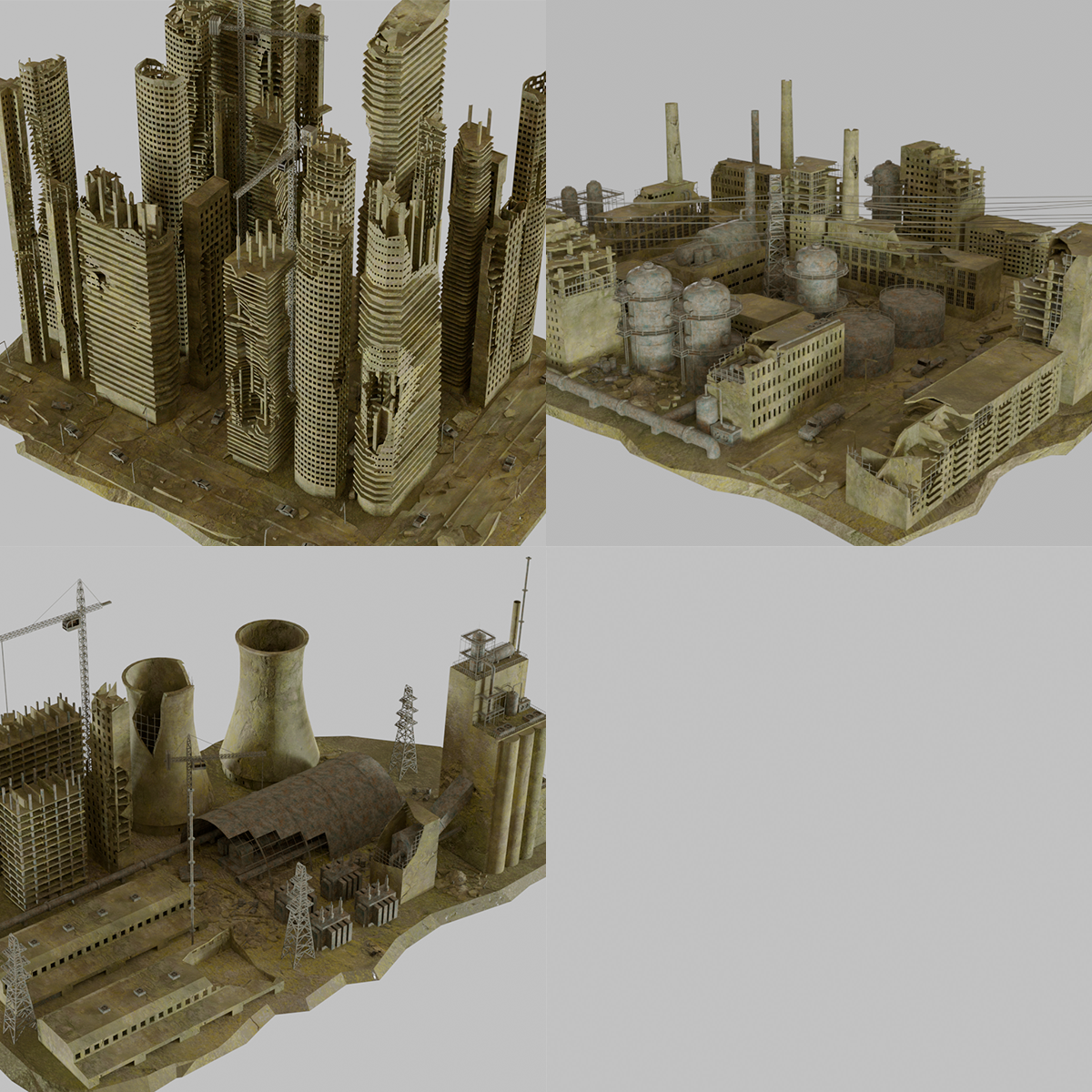 post apocalyptic city