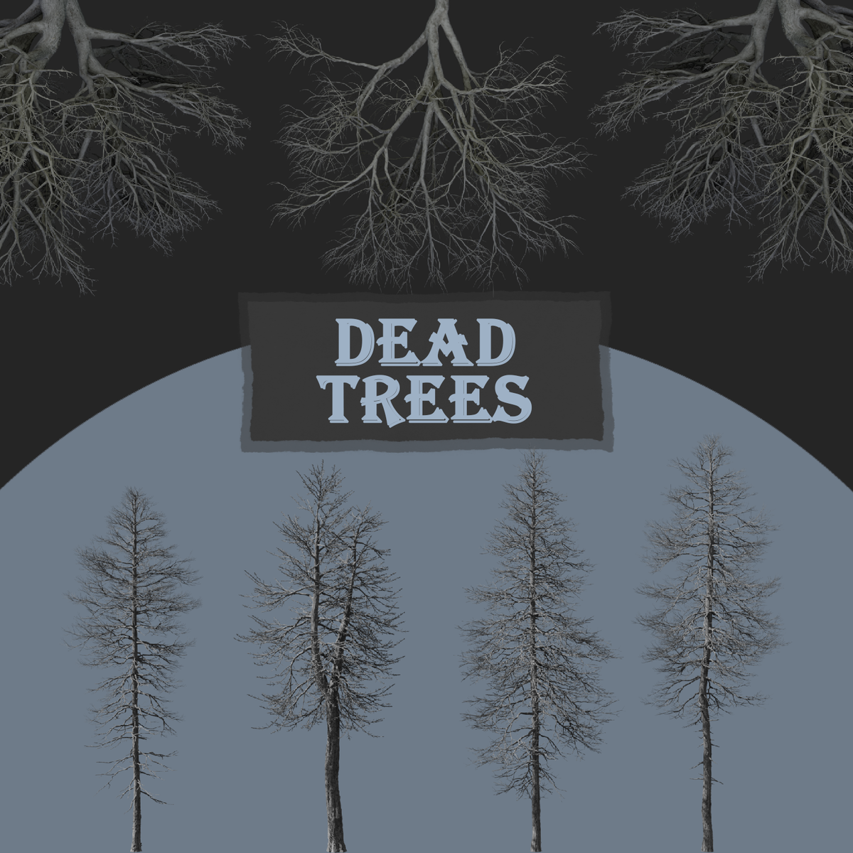 ArtStation - Dead Trees Pack