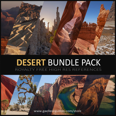 ArtStation - DESERT BUNDLE PACK (Indie)