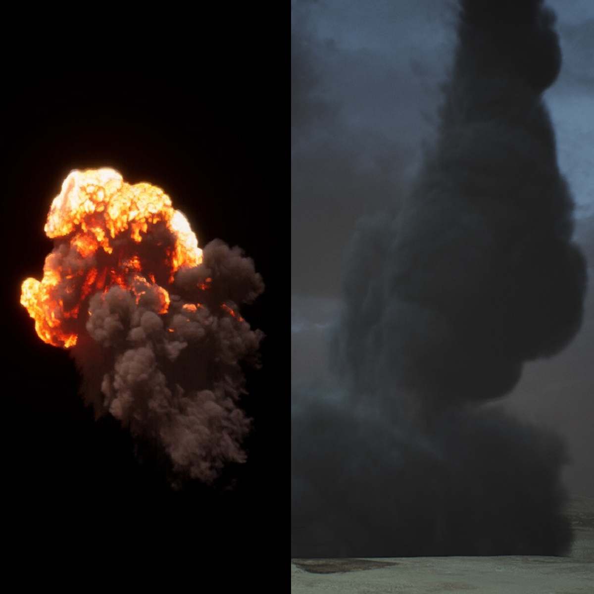 ArtStation - Cinematic Tornado And Explosion Pack