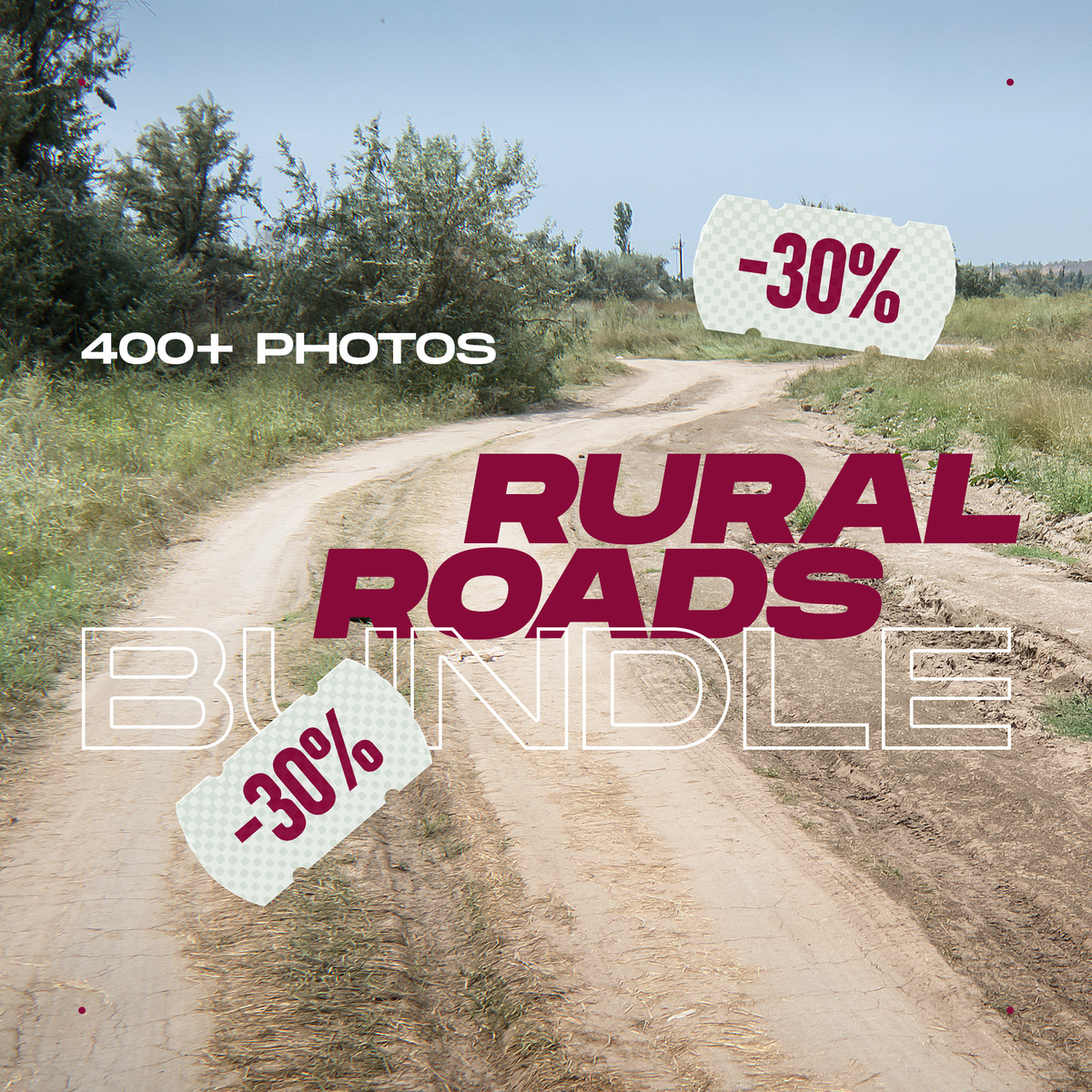 ArtStation - RURAL ROADS / photo reference packs bundle