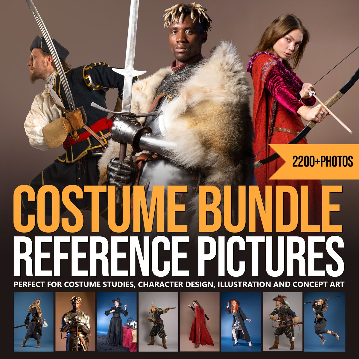 ArtStation - Costume Bundle - Reference Pictures